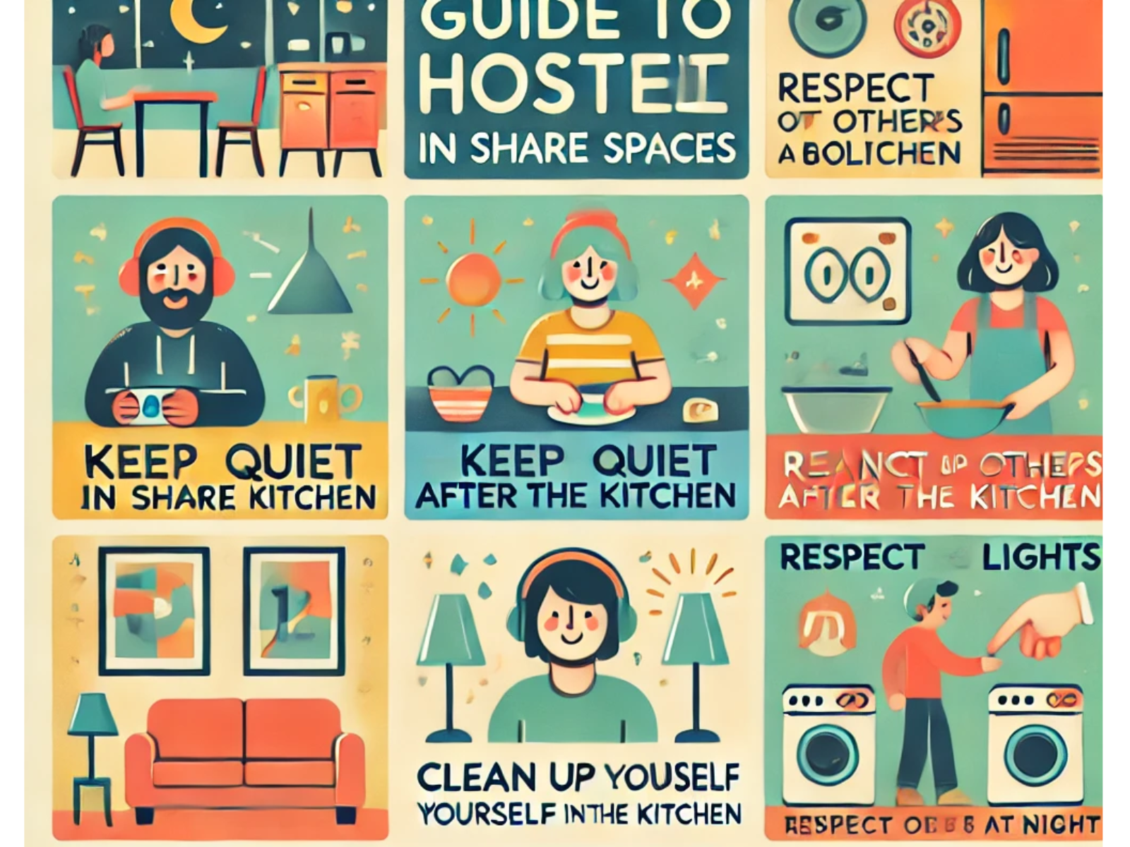 Guide To Hostel Etiquette - What To Do and What Not To Do?