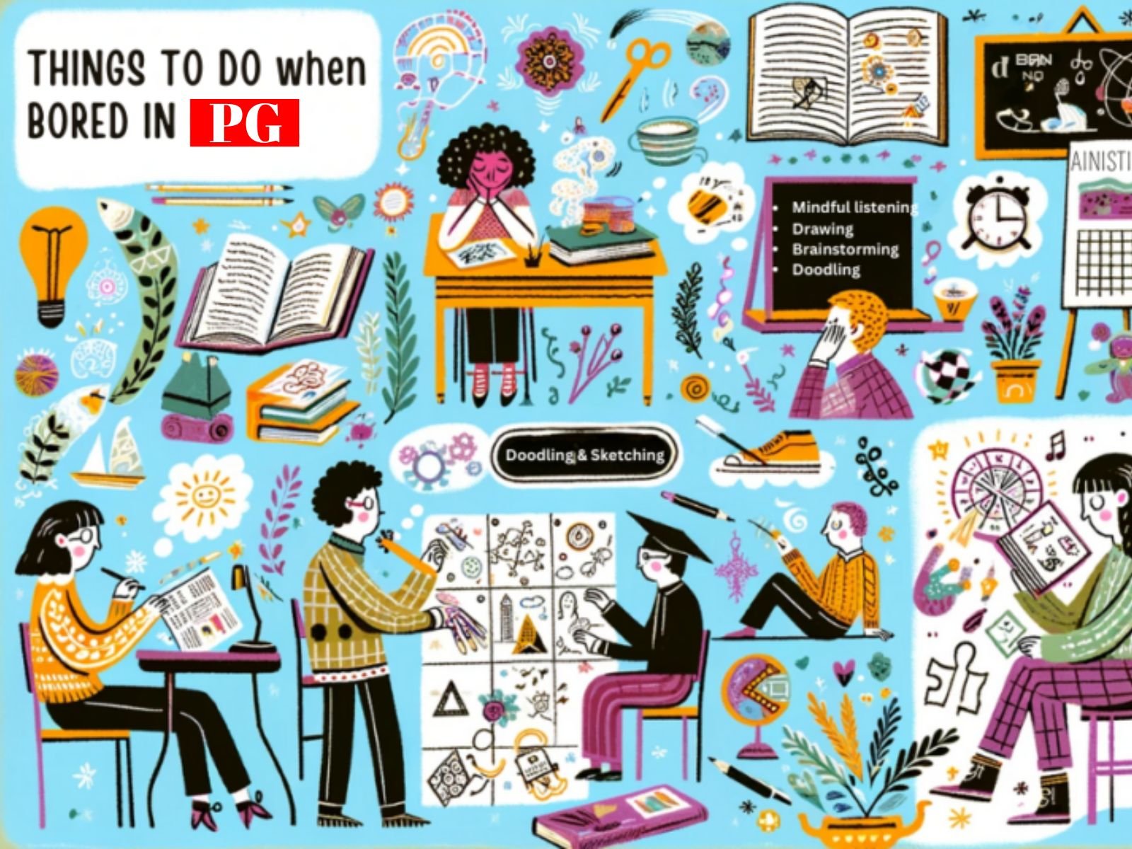 25 Best Activities to Beat Boredom at Your PG